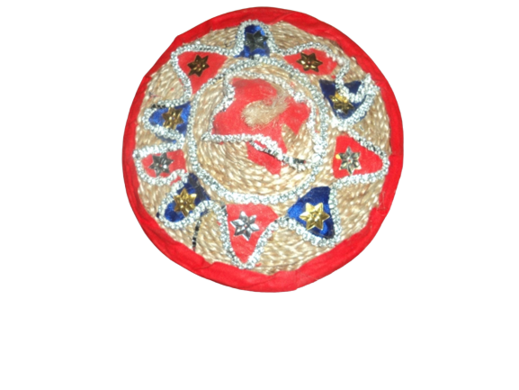 Handmade Assamese Japi | Assamese Japi in Multicolour