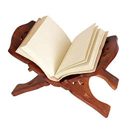 Wooden Book Stand | Handmade Holy Book Holder
