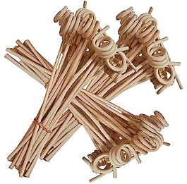 Rattan Decorative Flower Vase Sticks, Spiral Reed, 20 Pieces, (6 Inch ...