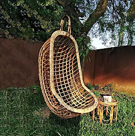 Bamboo swing chair online store