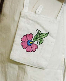 HAND EMBROIDERED PUCH FOR LADIES