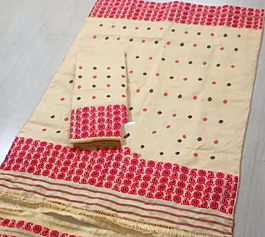 Handloom Assamese Mekhla Chador