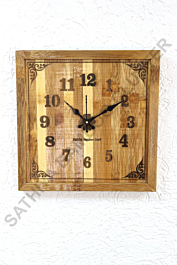 Handcrafted Bamboo Wall Clock – Elegant & Eco-Friendly Decor