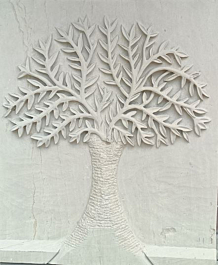 Buy Handcrafted Gwalior Stone Tree Sculpture Online