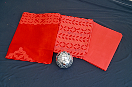 Applique Cotton Dress material suite set