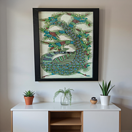 Handmade Bheel Pithora Painting