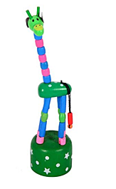 WOODEN GIRAFFE TOY