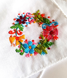 Buy Hand-Embroidered Handkerchief Online at Just ₹550