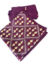 Pure silk Handmade Punjab suit