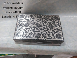Handmade bidri box for storage