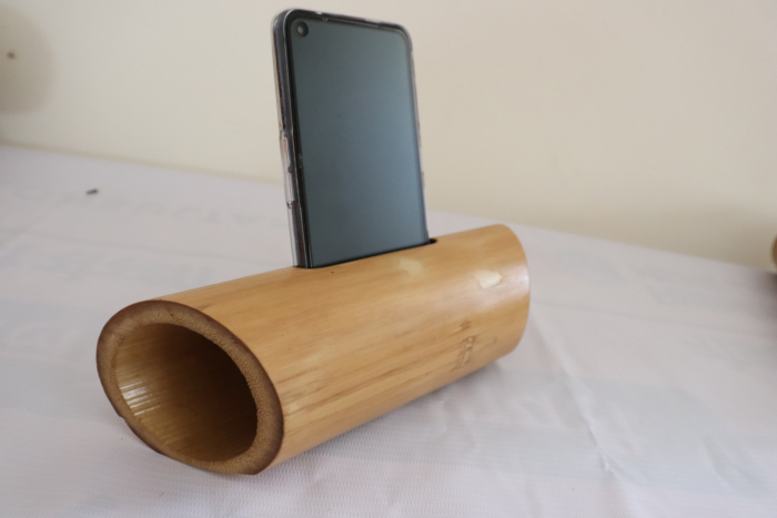 Experience High-Quality Sound with Our Eco-Friendly Bamboo Amplifier