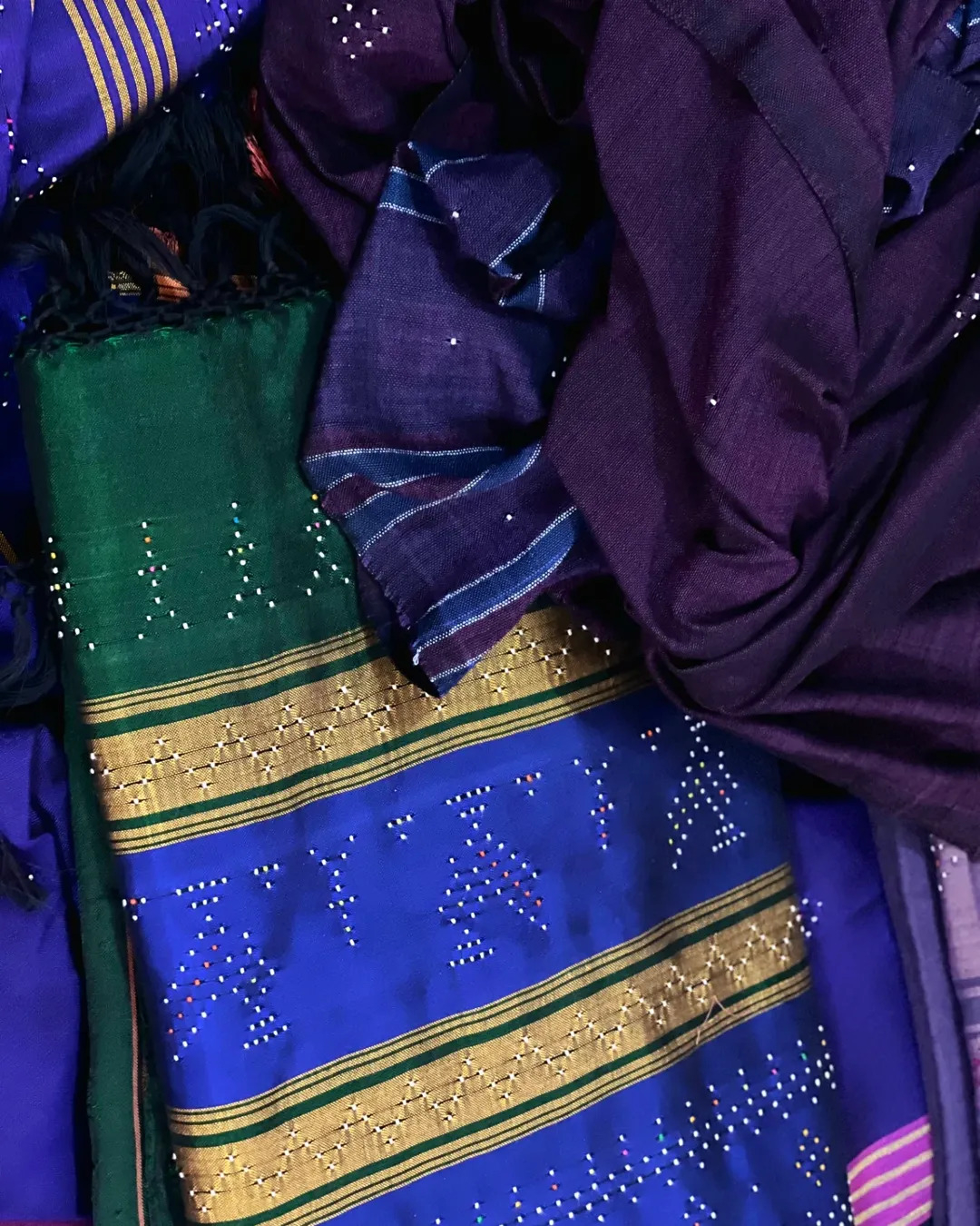 Tangaliya Silk Saree