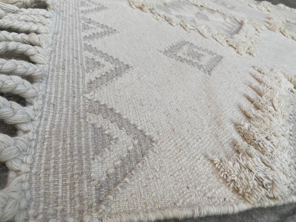 Cotton Wool, Handwoven ,Handloom, Floor covering, rugs,Durry