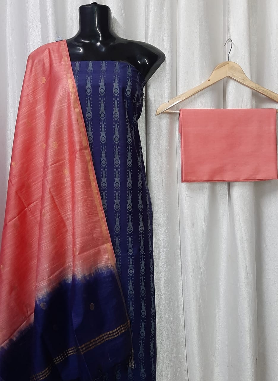 Handmade Printed Dress Material