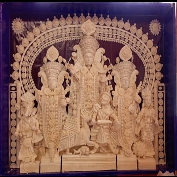 Buy Handcrafted Solapith Durga Pratima