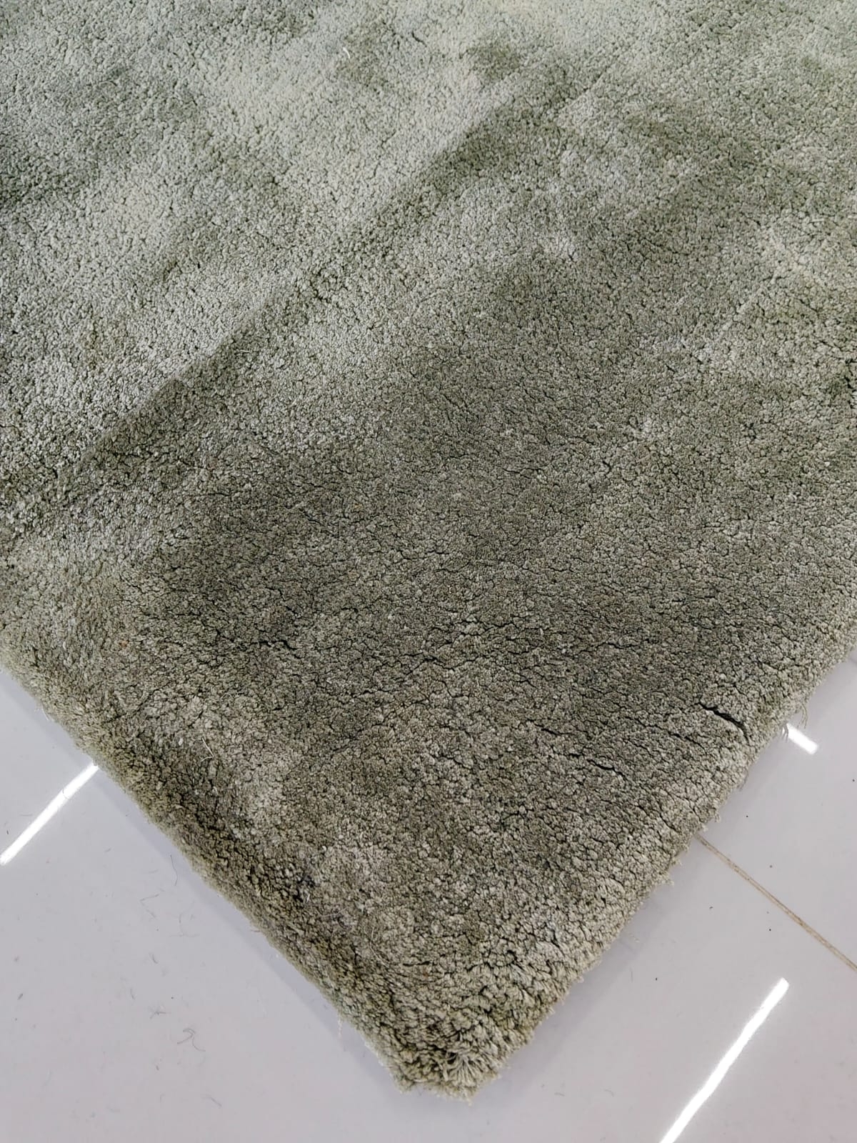 Handmade Wool Tufted Rug Set | Modern Soft Carpet
