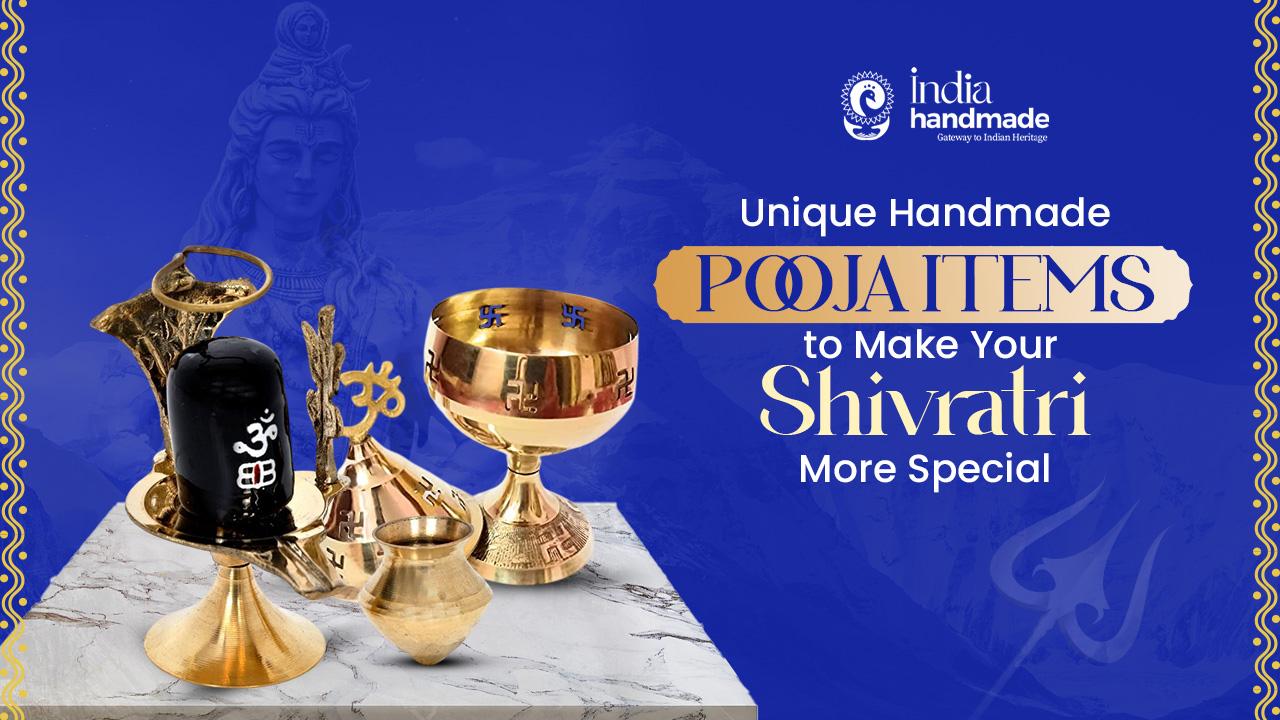 Unique Handmade Pooja Items to Make Your Shivratri More Special
